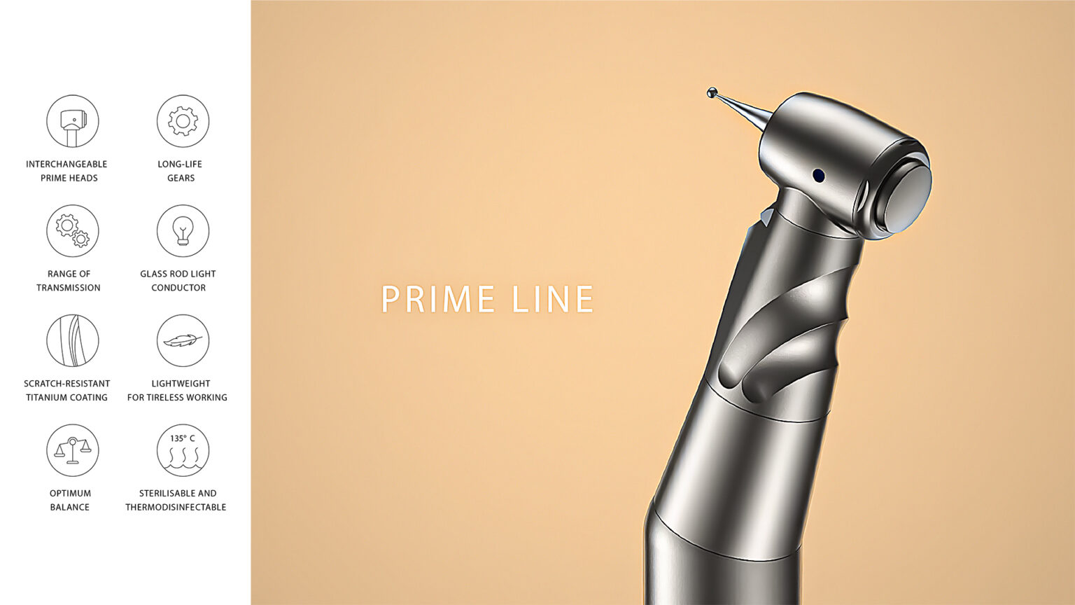 MK-DENT HANDPIECES PRIME LINE CONTRA-ANGLES – Dental Vision
